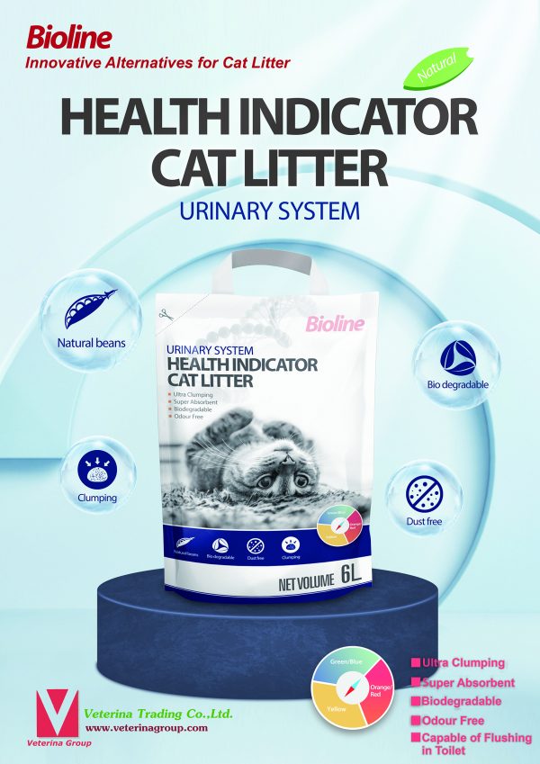 Urinary System Health indicator Cat Litter – Veterina Group consists of ...